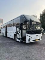 China Second Hand Higer Bus 55 Seater Double Rear Axle Luxury Coach Commuter Used Bus for sale