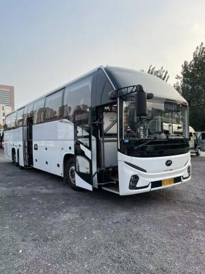 China Second Hand Higer Bus 55 Seater Double Rear Axle Luxury Coach Commuter Used Bus for sale