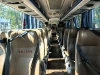 China Used Kinglong Bus 39 Seater Luxury Leafspring Suspension Weichai Engine School Tour Bus Interurban Coach for sale