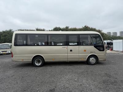 China Coach Bus Second Hand Yutong T7 Yuchai 163hp  Leaf Spring 17 Seats  Lux Transport With Air Condition for sale