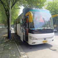 China Second Hand Diesel 12m Yutong Coach Bus 55 Seater Weichai Tour Airport Church Cummuter School Interurban Intercity Buses RHD/LHD for sale