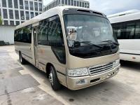 China New Coaster Bus 31 Seater Diesel Commercial Business Coach Commuter Shuttle Buses Diesel Cum-mins Engine for sale