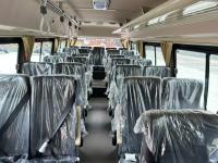 China New Coaster Bus 31 Seater Diesel Commercial Business Coach Commuter Shuttle Buses Diesel Cum-mins Engine for sale