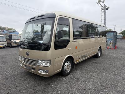 China Used Yutong Coaster Bus 20 Seater Diesel Commercial Business Coach Commuter Shuttle Buses Diesel Luxury for sale