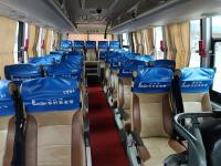 China Used Kinglong Bus 30 Seater Luxury Leafspring Suspension Weichai Engine School Tour Bus Interurban Coach for sale
