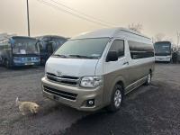 China 13 Seats Gasoline Used To-yota Hiace Bus 2nd Hand Mini Bus 2010 Year Hiace Bus for sale