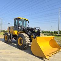 China Excellent Condition Used Chinese brand loader 5 tons in excellent condition  load capacity  rated power 162 kW for construction for sale