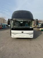 China Used Coach Bus Yutong Zk6122 Yuchai 330hp  Leaf Spring 50 Seats  Lux Transport With Air Condition for sale