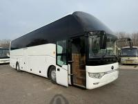 China Used Coach Bus Yutong Zk6122 Yuchai 330hp  Leaf Spring 50 Seats  Lux Transport With Air Condition for sale