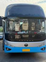 China Used Coach Buses Yutong Zk6128 Weichai 375hp Euro 5 Leaf Spring 48 Seats  Lux Transport With Air Condition For Shuttle or Long Distance for sale