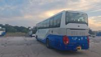 China Used Coach Buses Yutong Zk6120 Yuchai 375hp Euro 5 Leaf Spring 50 Seats  Lux Transport With Air Condition For Shuttle or Long Distance for sale