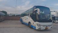 China Used Coach Buses Yutong Zk6120 Yuchai 375hp Euro 5 Leaf Spring 50 Seats  Lux Transport With Air Condition For Shuttle or Long Distance for sale