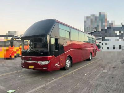 China Used Coach Buses Yutong Zk6122 Yuchai 330hp Euro 3 Leaf Spring 50 Seats  Lux Transport With Air Condition For Shuttle or Long Distance for sale