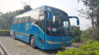 China Used Coach Buses Yutong XMQ6117 Yuchai  Euro 5 Leaf Spring 45 Seats  Lux Transport With Air Condition For Shuttle or Long Distance for sale