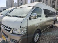 China Used Hiace Buses Jiulong Isuzu Engine Euro 4  Diesel 18 Seats With Air Condition For Shuttle or Short Distance for sale