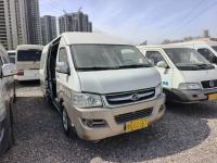 China Used Hiace Buses Jiulong Isuzu Engine Euro 4  Diesel 18 Seats With Air Condition For Shuttle or Short Distance for sale