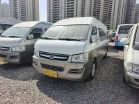 China Used Hiace Buses Jiulong Isuzu Engine Euro 4  Diesel 18 Seats With Air Condition For Shuttle or Short Distance for sale