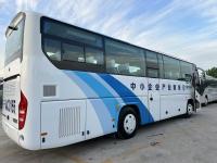 China Used Coach Buses Yu-tong ZK6107 Weichai Euro 5  Leaf Spring 44 Seats 2021 Year Lux Transport With Air Condition For Shuttle or Long Distance for sale