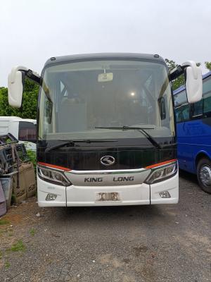 China Used Coach Buses King-long XMQ6129 Yuichai Euro5   Leaf Spring 54 Seats 2021 Year Lux Transport With Air Condition For Shuttle or Long Distance for sale