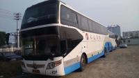 China YUTONG Band Used Coach Bus 2013 Year With A/C / Diesel Weichai 336hp Engine for sale