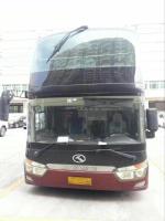 China Big Kinglong Brand Used Transit Bus 100 Km/H Max Speed With 50 Seats for sale