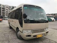 China Golden Dragon Used Coaster Bus 2014 Year Gasoline Great Performance With 23 Seat for sale
