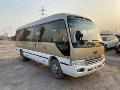 China Used King Long Coaster Bus Luxury Mini Bus 19 Passenger Seats Diesel Engine for sale