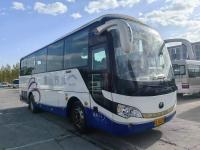 China Yutong ZK6122 55 Seater Used Luxury Bus Double Door Leather Seats Manual Diesel Air Conditioner for sale