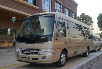China 130 Km/H Max Speed Second Hand Coaster Toyota Brand Gasoline Fuel With 19 Seats for sale