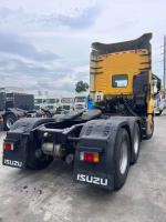 China Used I-suzu Giga Tractor Head 6x4 460HP Heavy Duty Prime Mover Truck for Container Transport Africa Market for sale