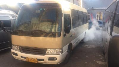 China 2012 Coaster Brand Second Hand Bus 29 Seats Petrol Engine No Accident for sale