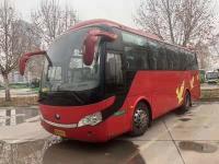 China New Arrival Yutong Brand Red Used Passenger Bus 2013 Year Manual Transmission for sale