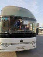 China 6122HQ9A 51 Seats Yutong Used Coaster Bus Diesel Engine Left Hand Drive With A/C for sale
