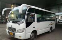 China Mini Dongfeng Used Travel Bus 19 Seats 2014 Year With 5990mm Bus Length for sale