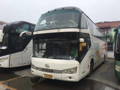 China 59 Seats 2015 Year Used Coach Bus Higer Brand One And Half Decker 3795mm Bus Height for sale