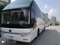 China Large Compartment 50 Seats Used Yutong Buses Double Door 12000mm Bus Length for sale