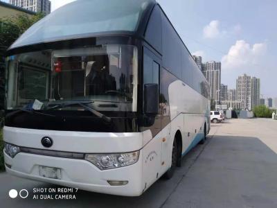 China Large Compartment 50 Seats Used Yutong Buses Double Door 12000mm Bus Length for sale