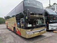 China 100km/H Max Speed Used Yutong Buses One And Half Decker 50 Seats 2011 Year for sale