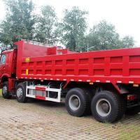 China Large Capacity 2nd Hand Tipper 31 Ton Weight 8x4 Drive Mode HOWO-7 Model for sale