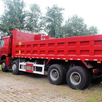 China Large Capacity 2nd Hand Tipper 31 Ton Weight 8x4 Drive Mode HOWO-7 Model for sale