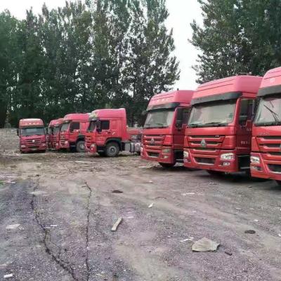 China Diesel Power Used Tractor Truck 375hp Tractor Head Truck For Transport for sale