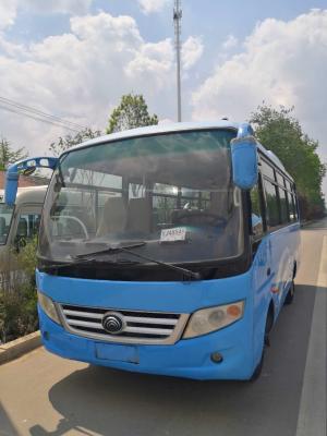 China Small Used Yutong Buses With 25 Seats Euro III Emission Stand Second Hand Bus ZK6660D for sale