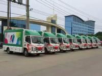 China 85Kw Engine Power SPV Special Purpose Vehicle Digital Billboard Truck Bed Lighting for sale