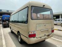 China Diesel 19 Seat 2016 Year Kinglong 85kw Used Coach Bus Coaster for sale