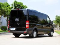 China 6 Gear Manual Diesel 105kw 2019 Year Used Mini Coach 10-15 Seater High Roof for sale