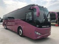 China 2 Axle SLK6126 Max 120KM/H RHD 48 Seats Used Travel Bus for sale