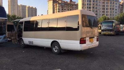 China 23 Seats Diesel 1HZ Engine LHD Toyota Used Coaster Bus for sale