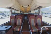 China 5800mm Wheelbase Kinglong 58 Seats Used Passenger Bus for sale
