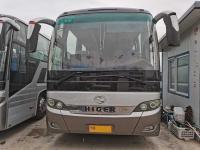 China 12m Airbag Chassis KLQ6125 53 Seats Used Higer Bus Euro III Coach Bus for sale