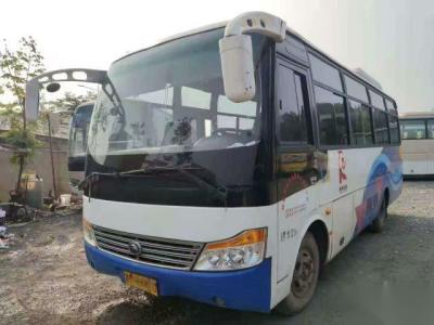 China ISO Yutong ZK6752D 29 Seats LHD Used Passenger Bus Steel Chassis Single Doors for sale